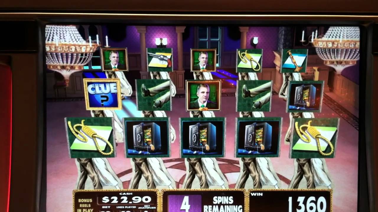 Clue Slot Machine Bonus - Ballroom - YouTube