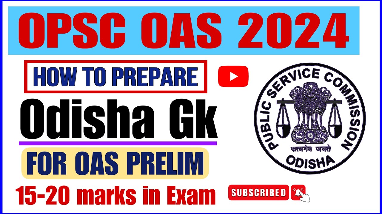 Odisha Gk for OAS Prelims || OPSC OCS Exam || By Banking with Rajat ...