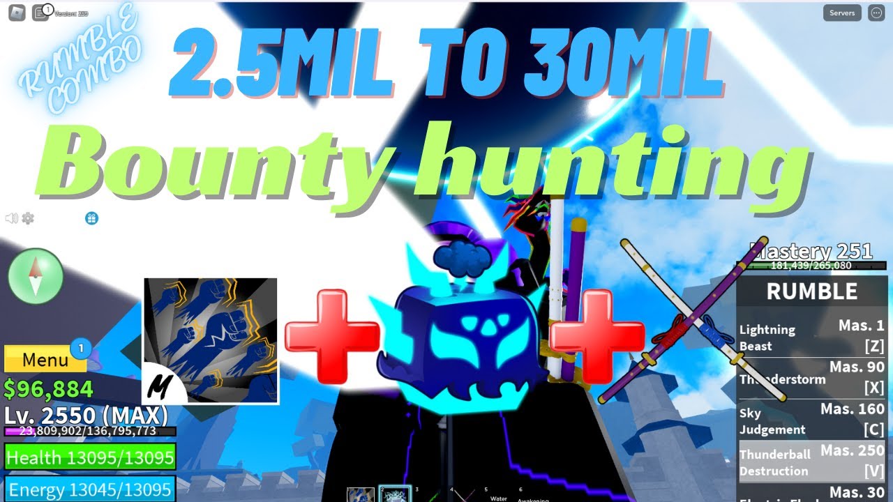 ONE SHOT RUMBLE BUILD * BOUNTY HUNTING * USING RUMBLE TO GET FROM 2 ...