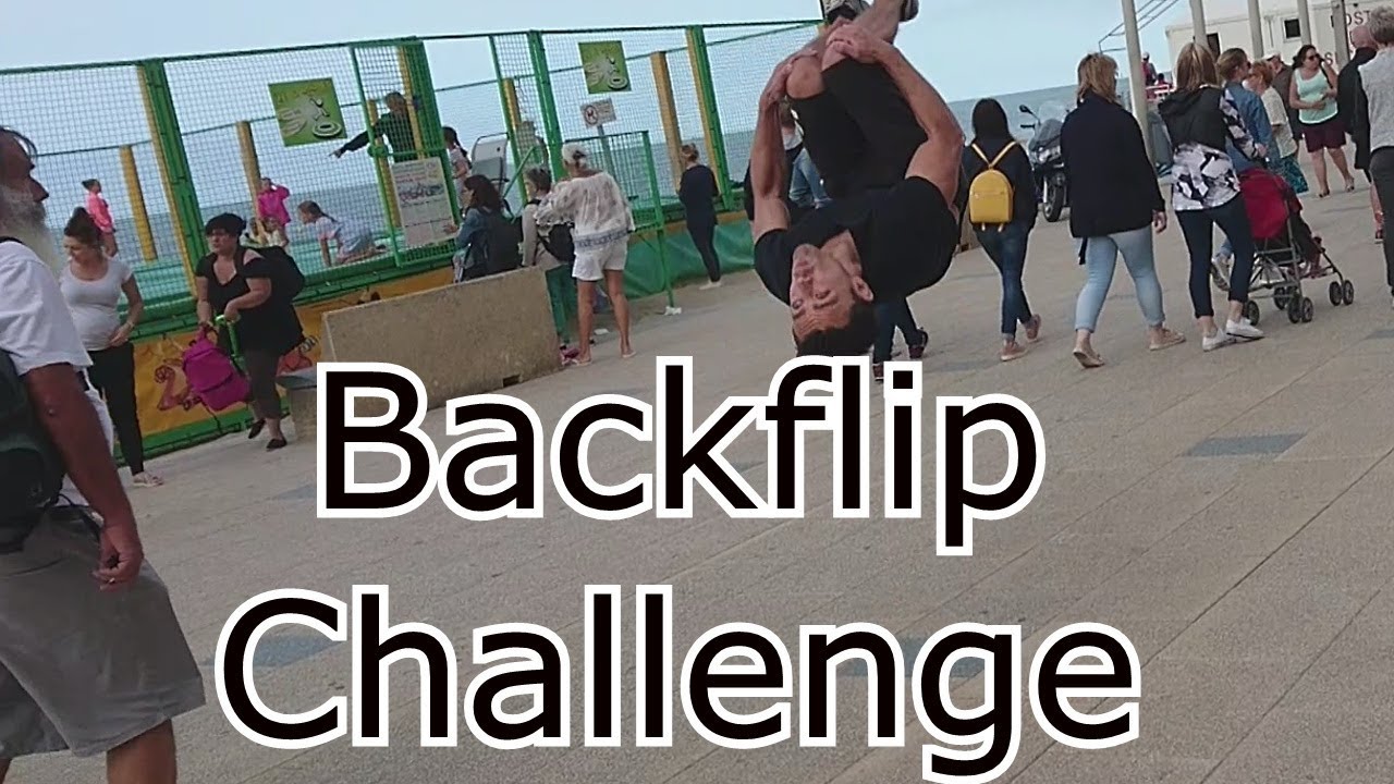 BACKFLIP CHALLENGE - YouTube