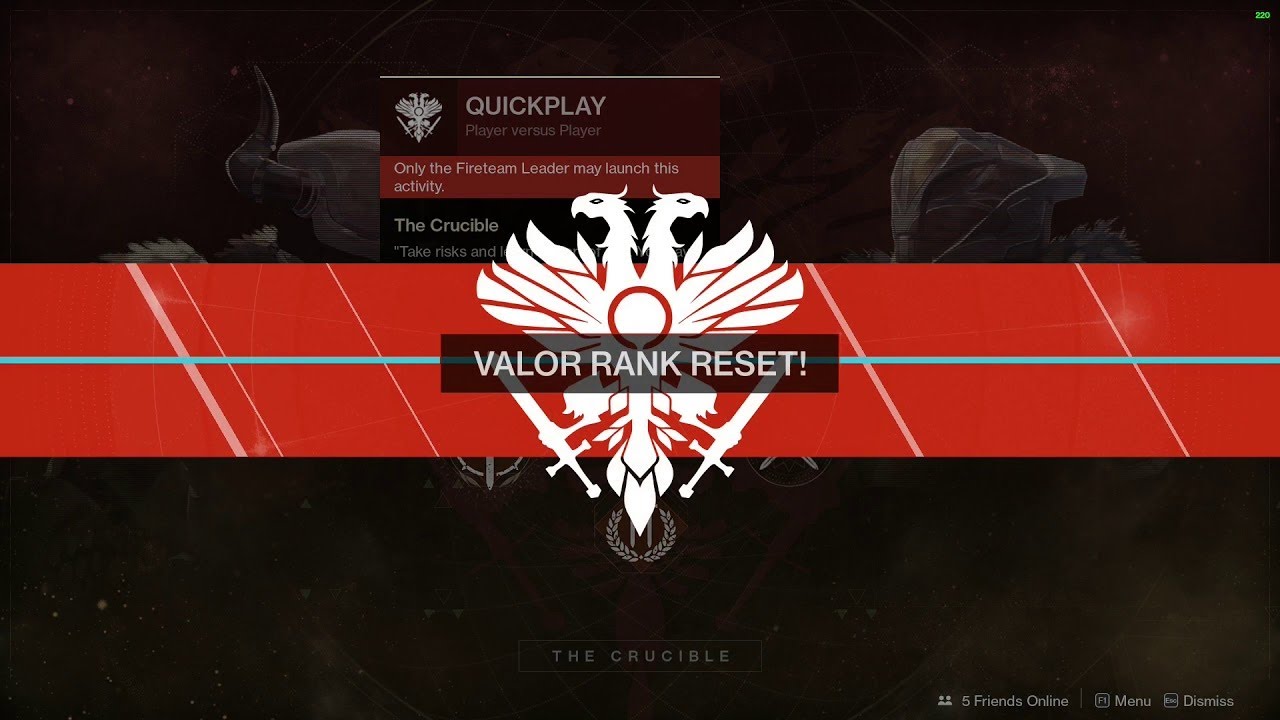 Destiny 2 Valor Rank Reset Season 10 - YouTube
