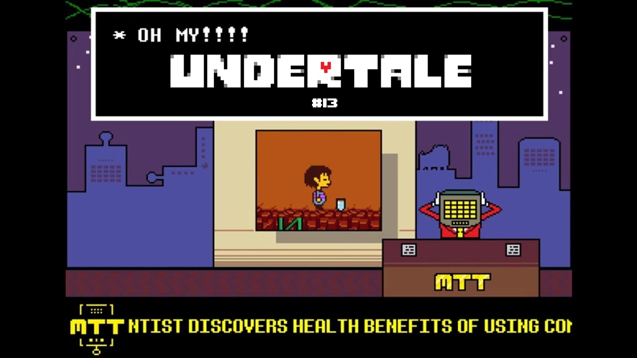 Undertale #13 - "MTT News" - YouTube