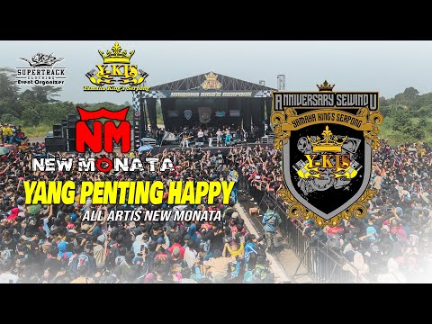 NEW MONATA - YANG PENTING HAPPY - ALL ARTIS - Y-KIS - SUPERTRACK 0FFICIAL