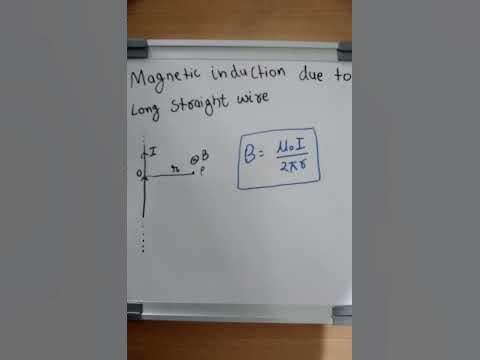 #3 magnetic field due to infinite current carrying wire|| magnetic ...