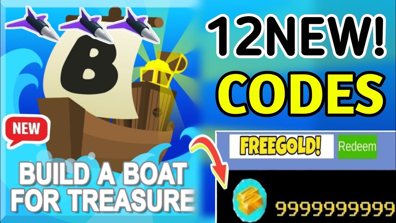 ⚠️ EXCLUSIVE ⚠️ BUILD A BOAT FOR TREASURE CODES 2025 - BUILD A BOAT FOR ...
