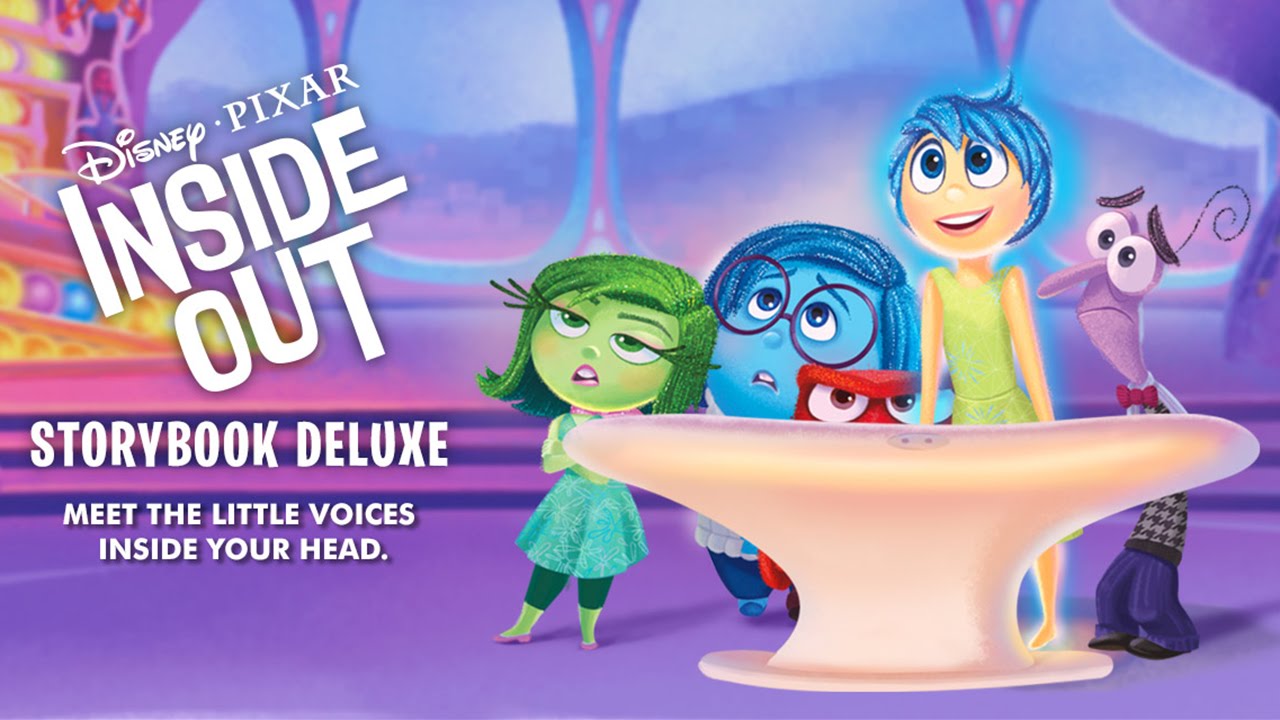 Inside Out The Movie Storybook Deluxe By Disney Pixar Part 1 - YouTube