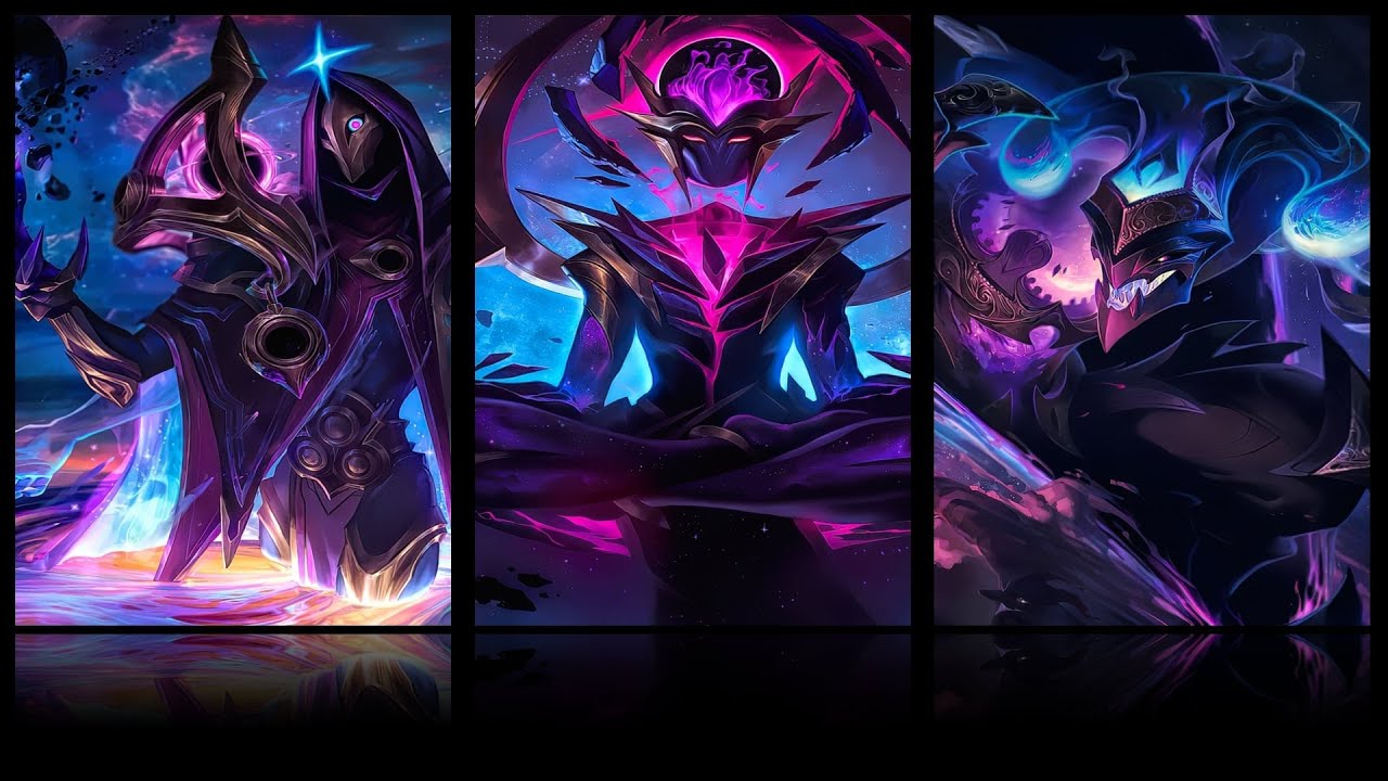 Cosmic All Skin Spotlight Nidalee,Skarner,Vlad,Hecarim,Anivia, Illaoi ...