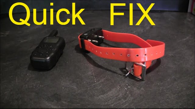 how to change dog collar battery - YouTube