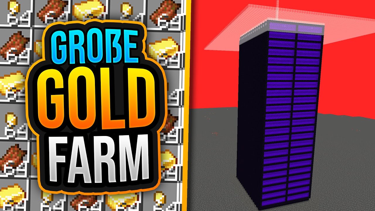 157.000 Items/h Große Gold Farm (Tutorial) Minecraft 1.21 ...