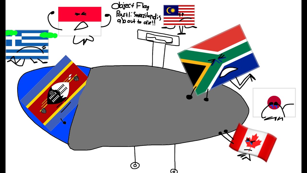 Object Flags Part 1: Swaziland is about to die!! - YouTube