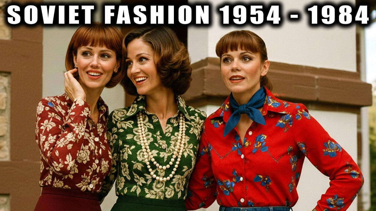 30 Years of Soviet Fashion. Vintage footage of the Fashion Shows and ...
