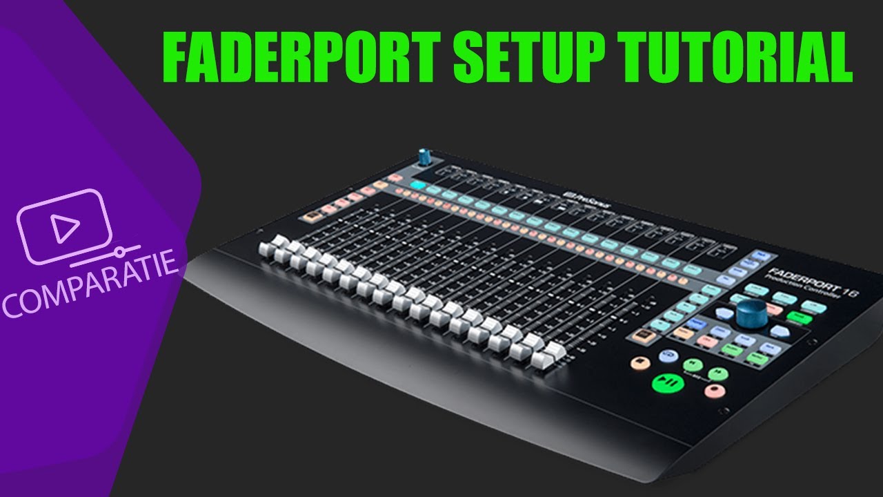 Faderport setup tutorial - YouTube