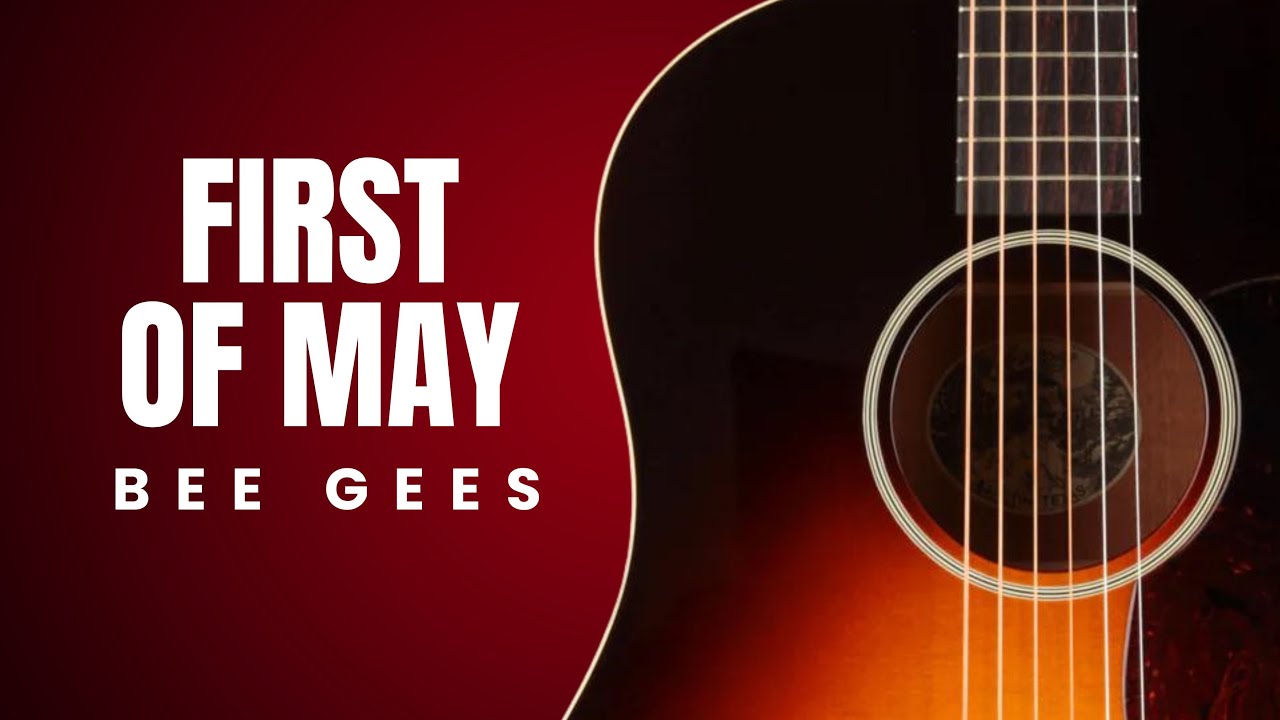 First Of May - Bee Gees | Fingerstyle Guitar Tutorial Cover TAB - YouTube