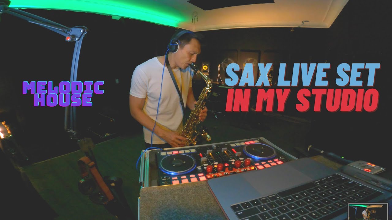 DJ ROLAN Studio SAX Live Set - YouTube