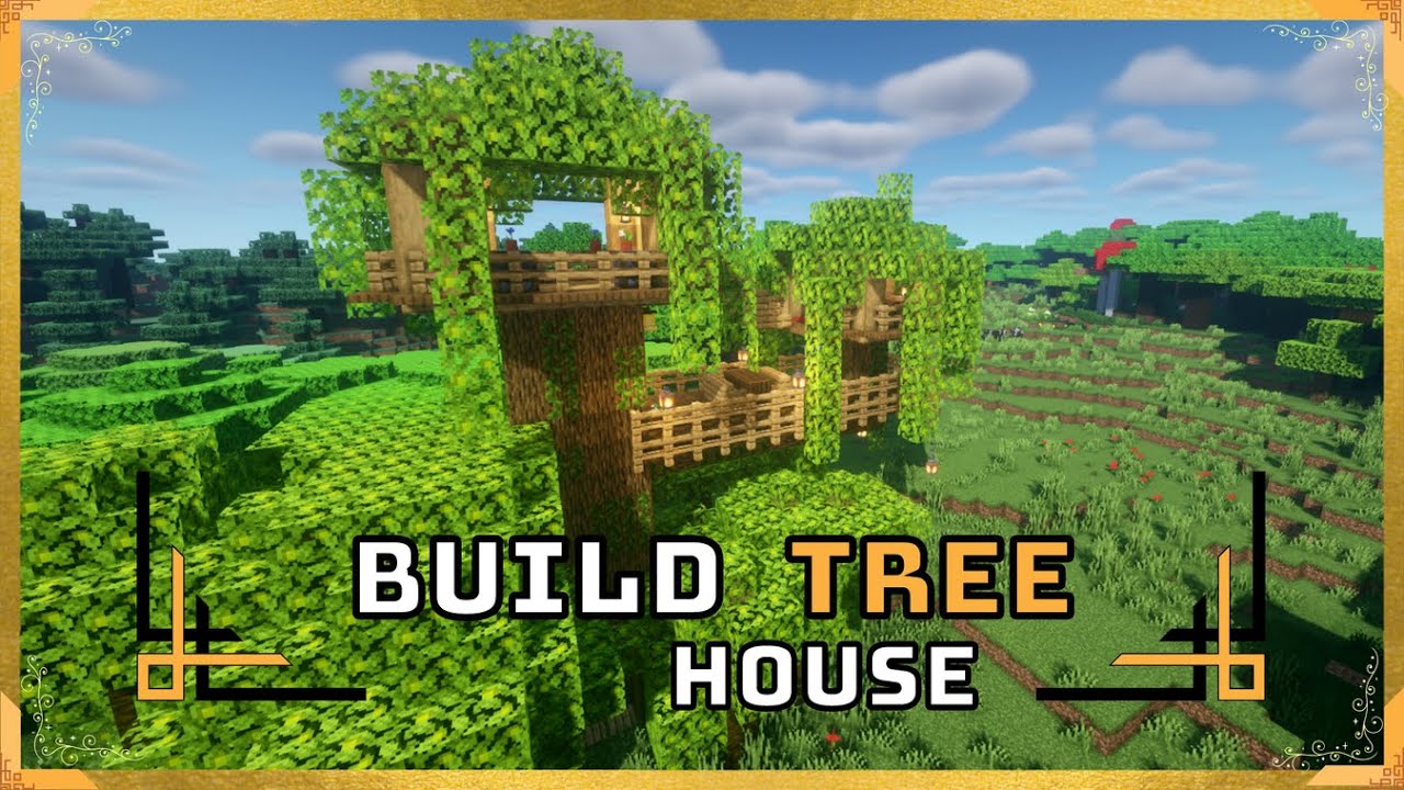 MINECRAFT / HIDDEN TREE HOUSE IN THE FOREST - YouTube