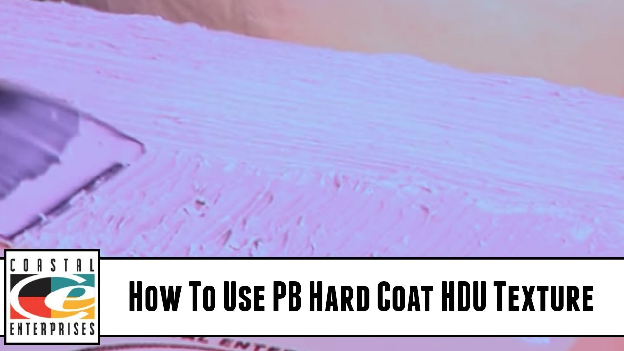 How To Use PB Hard Coat HDU Texture - YouTube