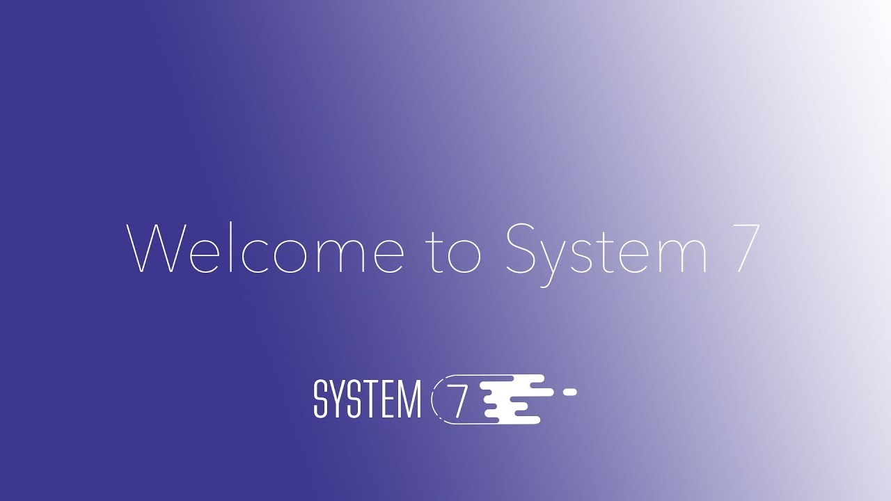 Welcome to System 7 - YouTube