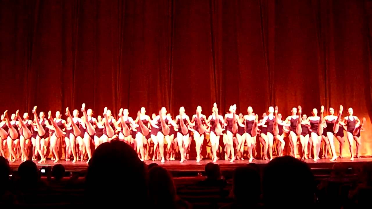 Radio City Rockette Summer Intensive 7/20-24/09 Final Kick Line - YouTube