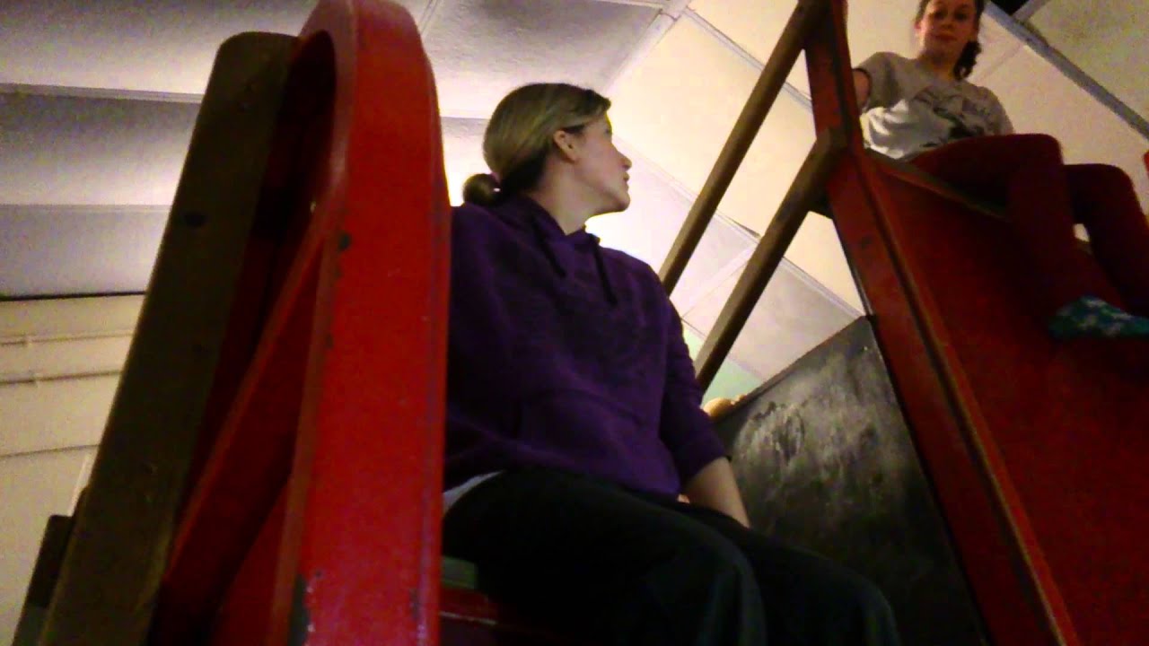 Red slide @ playzone - YouTube