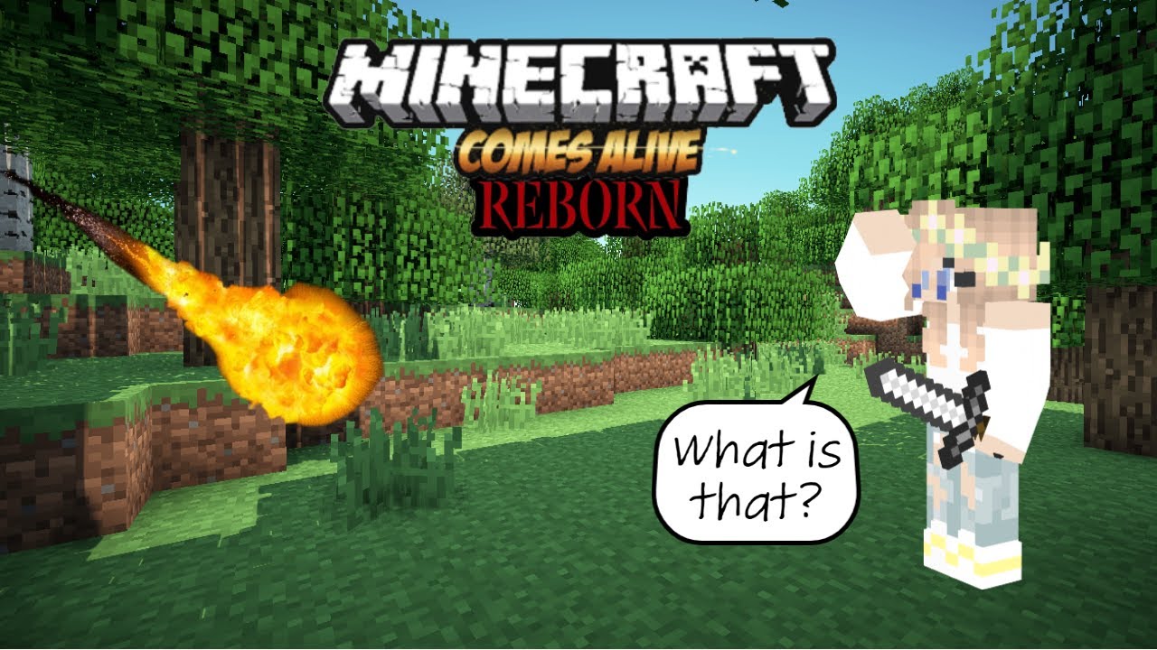 What Is That.... | Minecraft Comes Alive Reborn | Ep.3 - YouTube