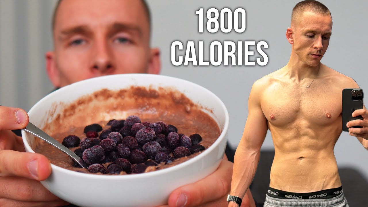 Full Day Of Eating For Fat Loss (1800 Calories) - YouTube