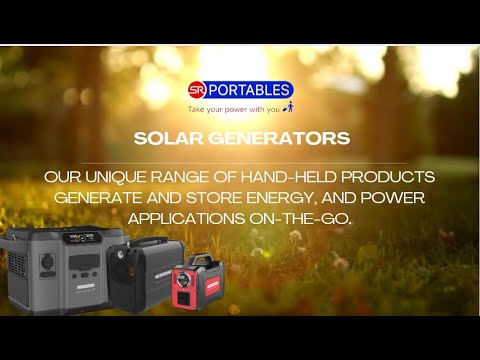 SR Portables | Ultimate Solar Generators | Applications - YouTube