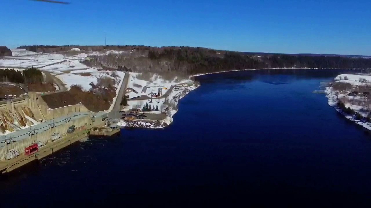 Mactaquac Power Dam in Fredericton, New Brunswick - YouTube