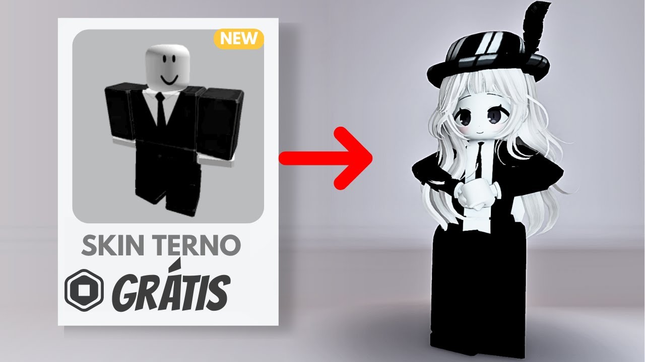 SKIN DE TERNO GRÁTIS NO ROBLOX - ROBLOX SKIN GRÁTIS - YouTube