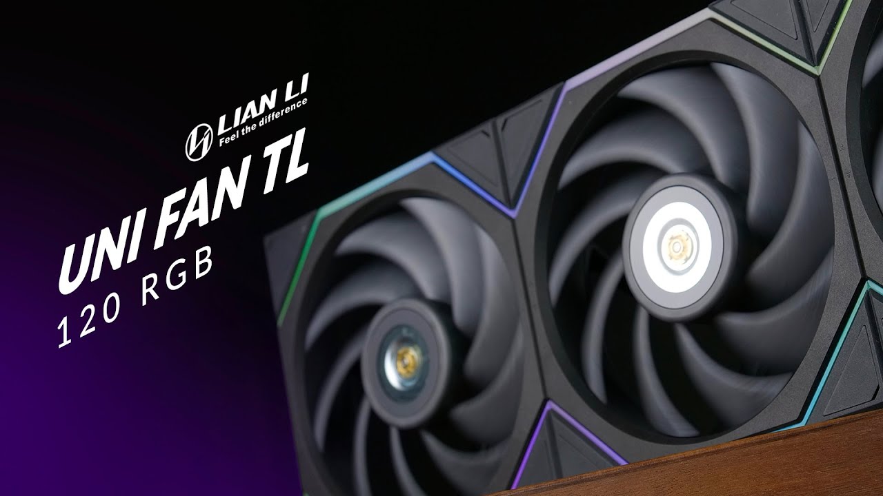 Lian Li Uni Fan TL 120 RGB Review - The One Without A Screen - YouTube