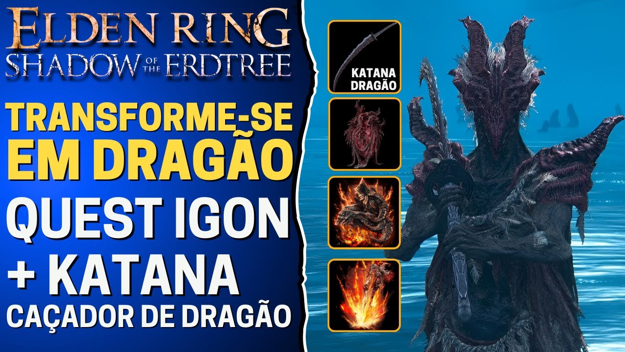 QUEST COMPLETA IGON - ELDEN RING SHADOW OF THE ERDTREE - YouTube