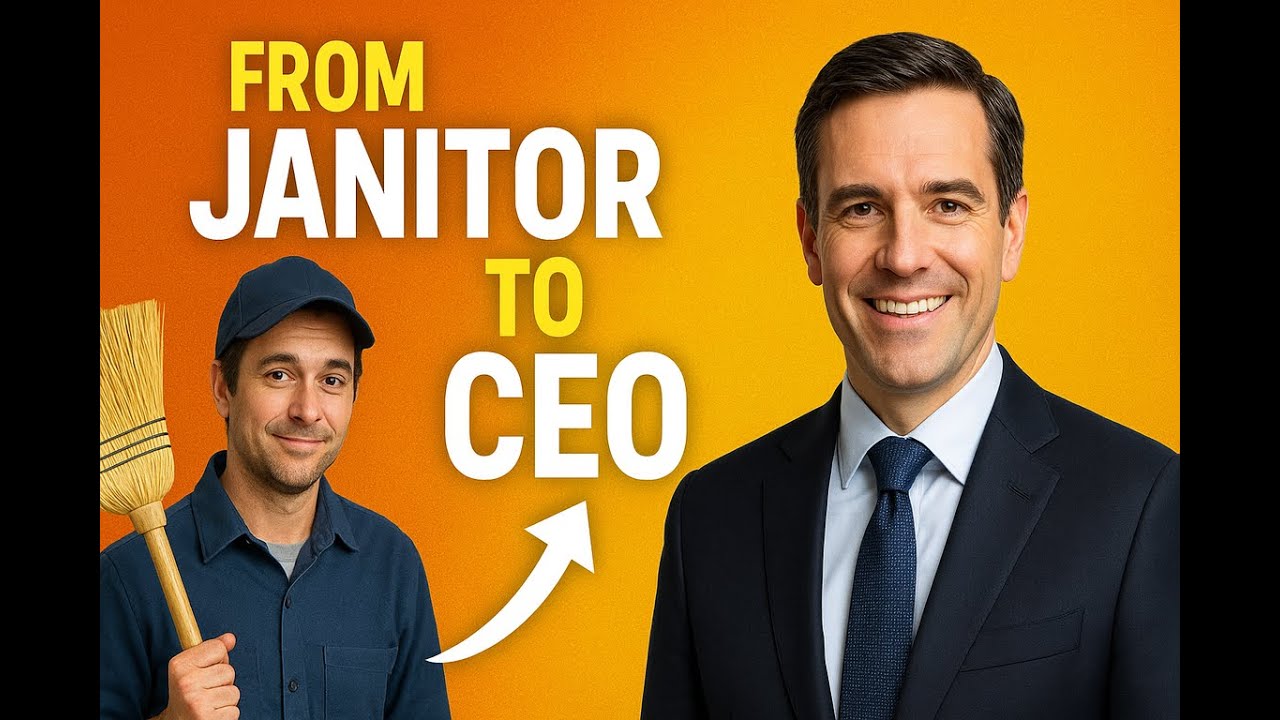 5 Lessons from a Janitor Who Became a Millionaire CEO #motivation # ...