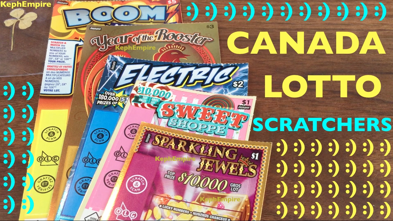 WOOHOO FIRST EVER WINNING CANADA SCRATCHERS!!! - YouTube