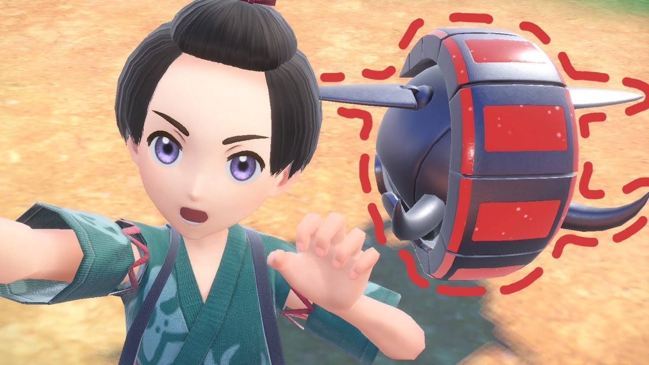 Shiny Paradox Pokemon Iron Treads in Pokemon Violet - YouTube