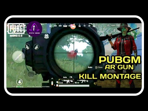 [ P U B G M O B I L L E ]  KILL MONTAGE || ASSUALT RIFFLE || PUBGM