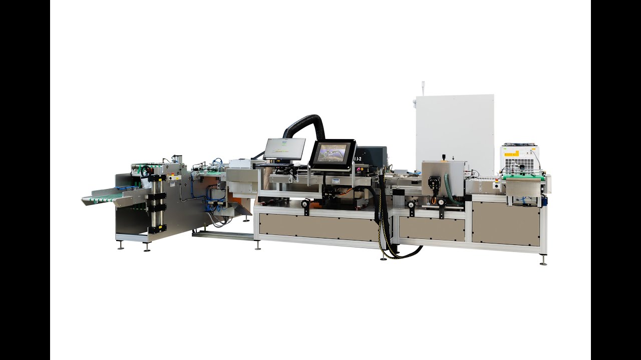 Booklet finger tab machine - YouTube