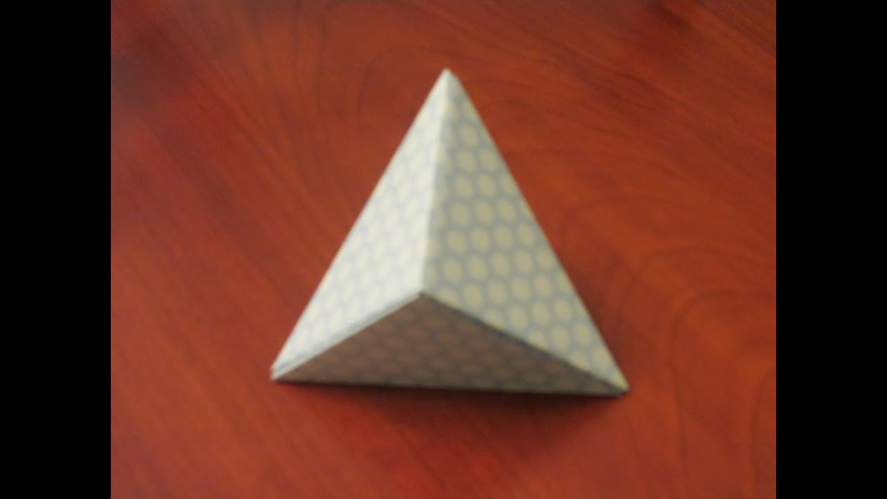 How to make an Origami Hexahedron - YouTube