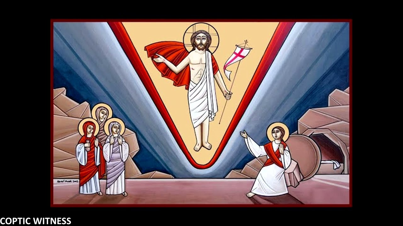 Resurrection Icon Coptic