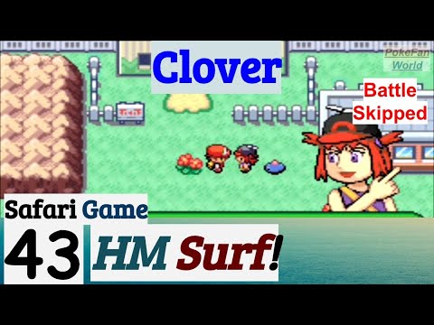 Pokemon Clover Part 43 PokeFan Got HM Surf & Exploring Safari Game ...