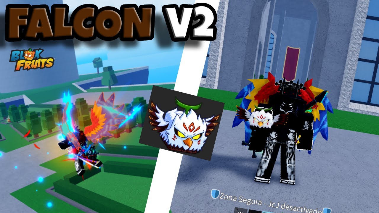 Despertando la nueva FALCON REWORK-Blox Fruits. #gaming #roblox # ...