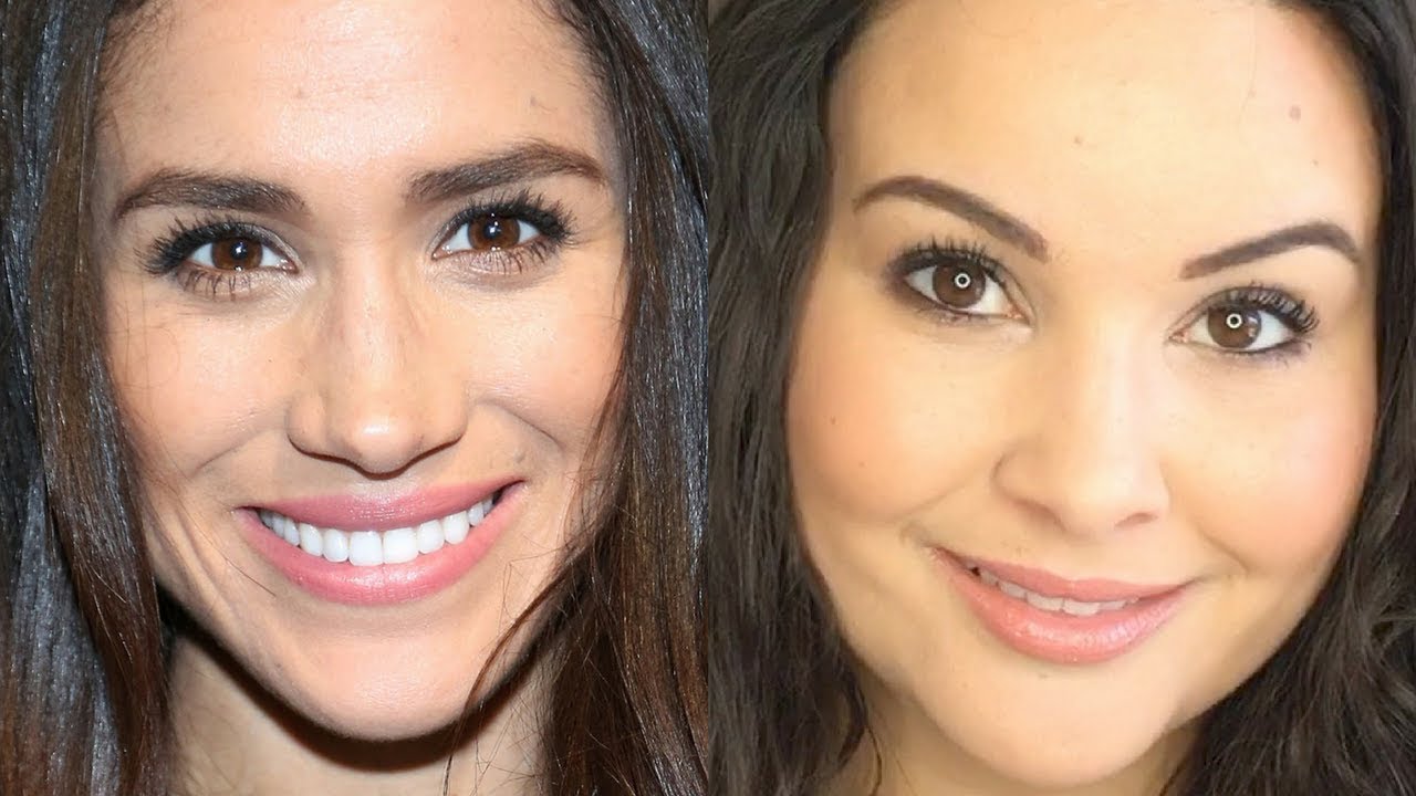 MEGHAN MARKLE MAKEUP ROUTINE - YouTube
