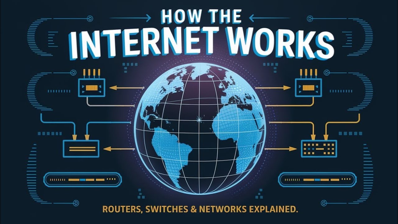 How the Internet Works Networks, Routers, Switches - YouTube