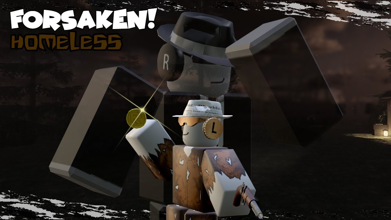 When Gambling Fails...Homeless Skin! | Forsaken - Roblox - YouTube