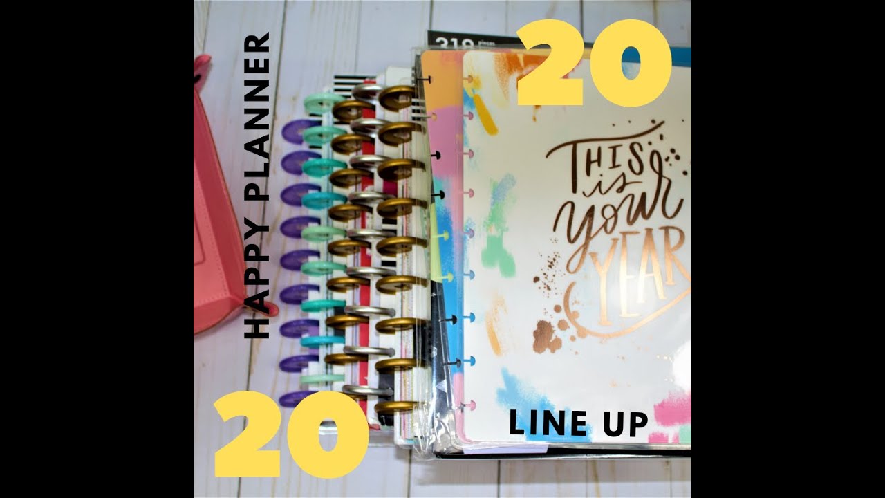 2020 Happy Planner Lineup: And then there were 7 Happy Planners - YouTube