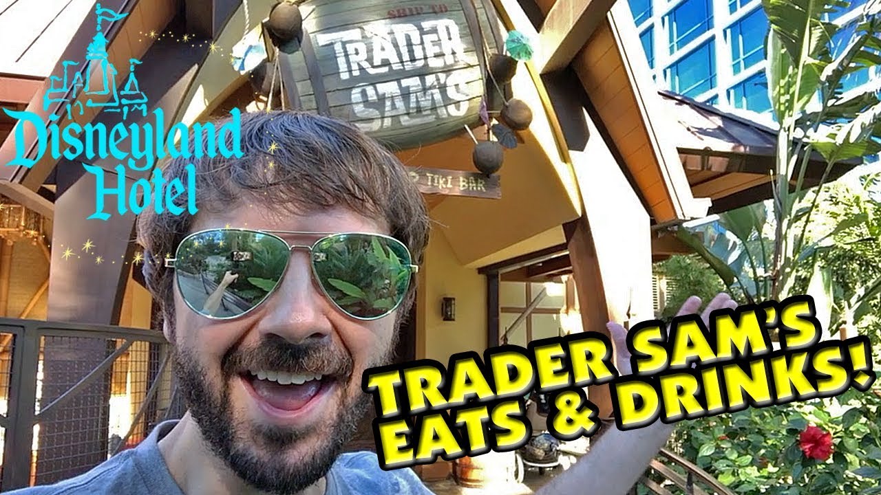 TRADER SAM'S Enchanted Tiki Bar at Disneyland Hotel! Amazing Eats ...