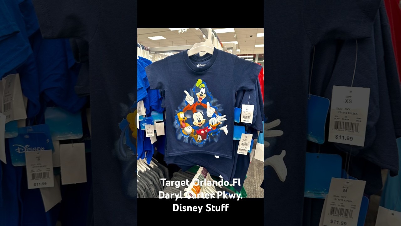 DISNEY MERCHANDISE - TARGET - DARYL CARTER PKWY. - Orlando Florida # ...