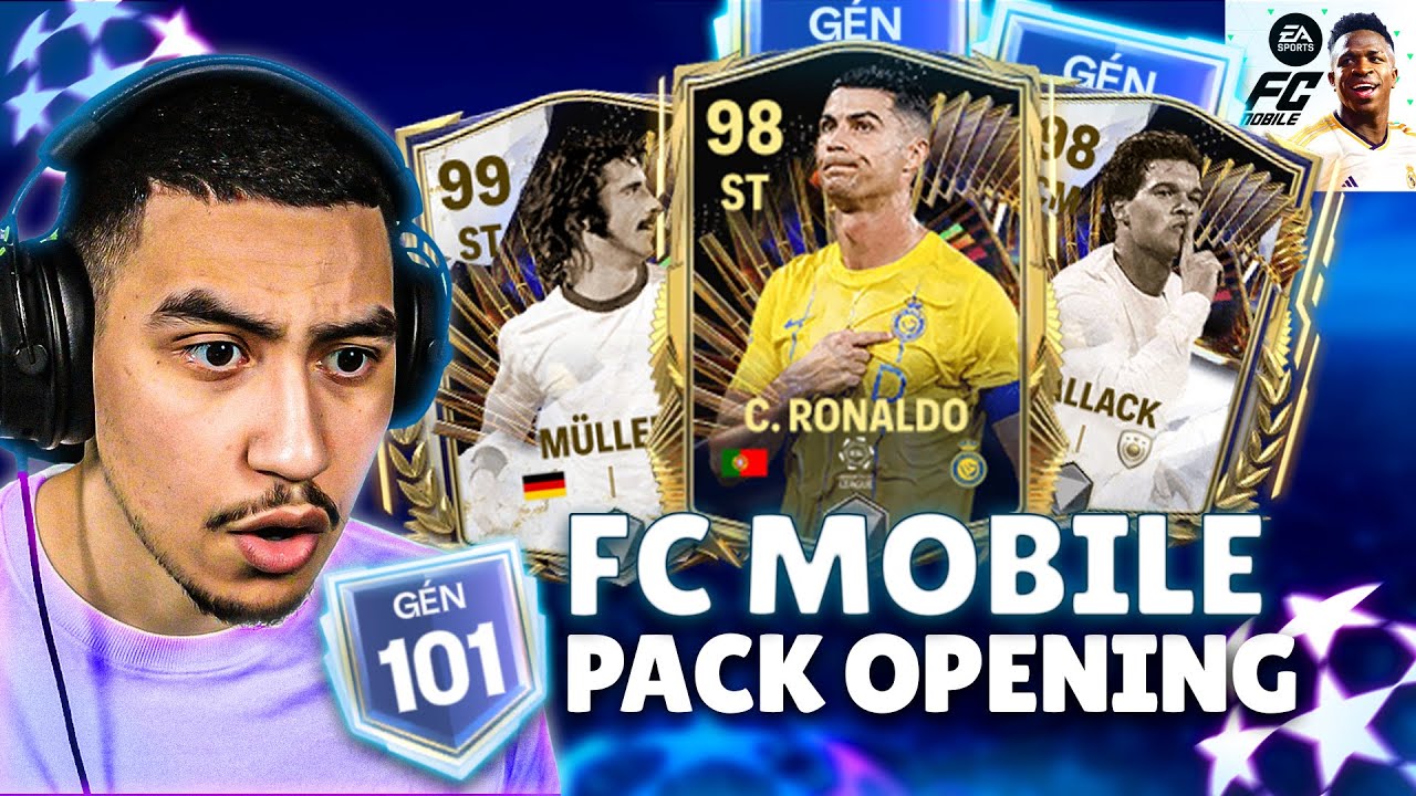 PACK OPENING TOTS FC MOBILE 98+ MINIMUM !! - YouTube