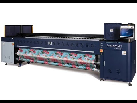 DGI FH 3204 HYBRID SUBLIMATION PRINTER - YouTube