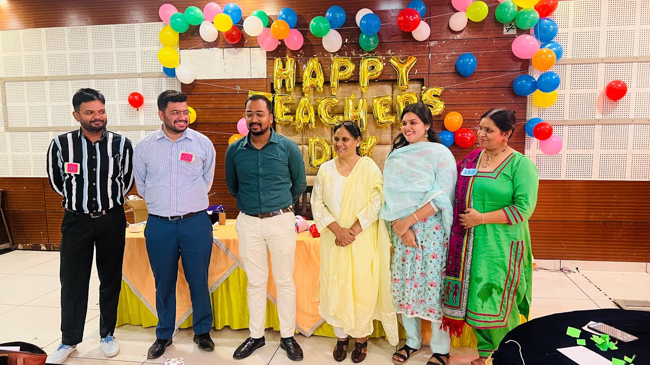 APS BATHINDA - Teachers Day 2023 Celebrations at Civil Lines Club - YouTube