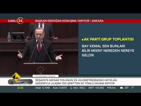 Erdoğan: CHP, İP, SP iş tutuyor. Şu hale bak, bunlar kıyamet alameti