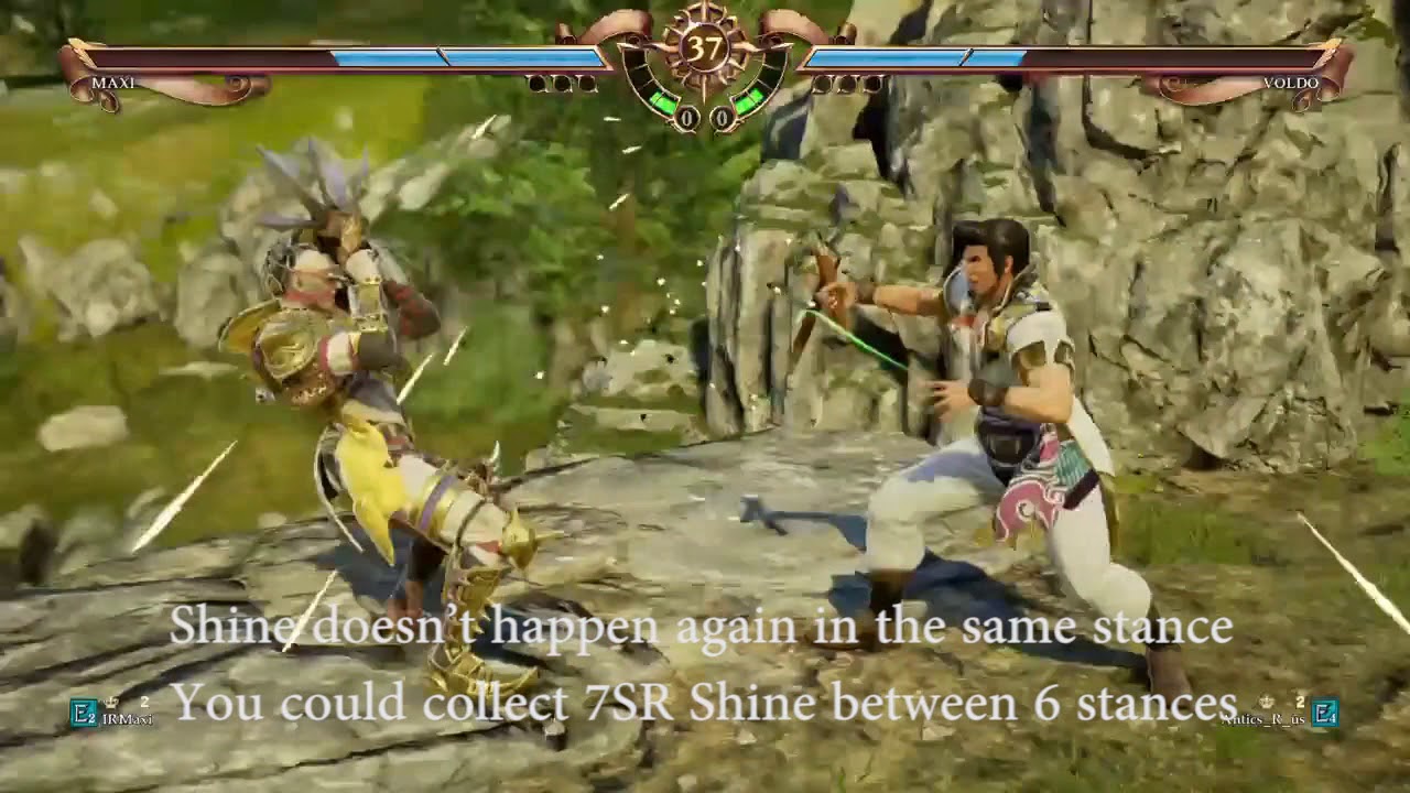 SOULCALIBUR VI MAXI unique ability "Seven Stars Rebirth" - YouTube